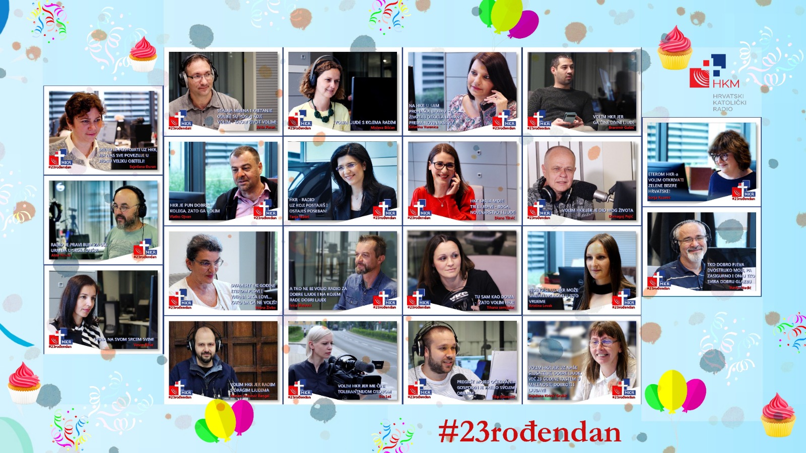 HVALA VAM NA ČESTITKAMA Jer naš rođendan je i vaš rođendan | HKM