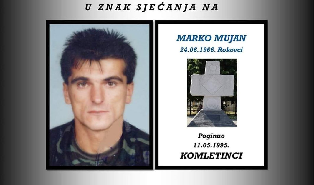 Heroj Domovinskog rata Marko Mujan preminuo na današnji dan 1995. | HKM