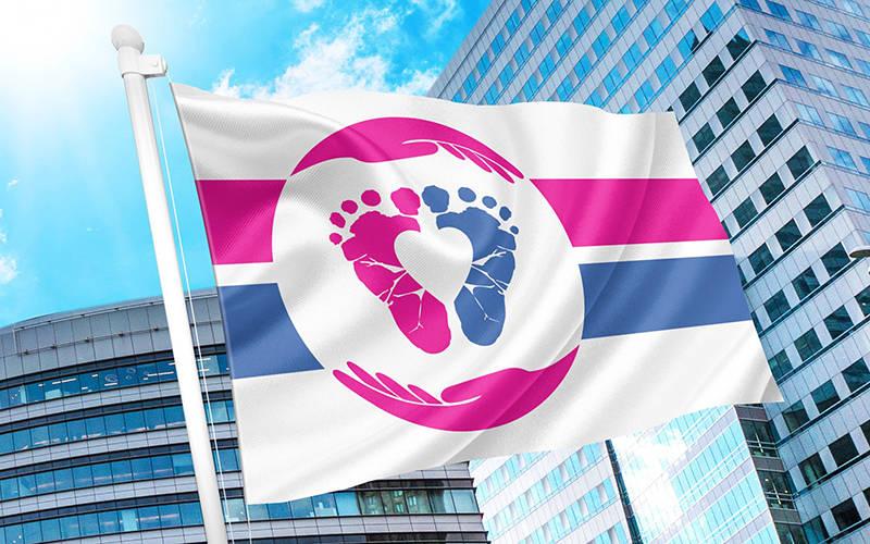 Predstavljamo prvu pro-life zastavu! | HKM