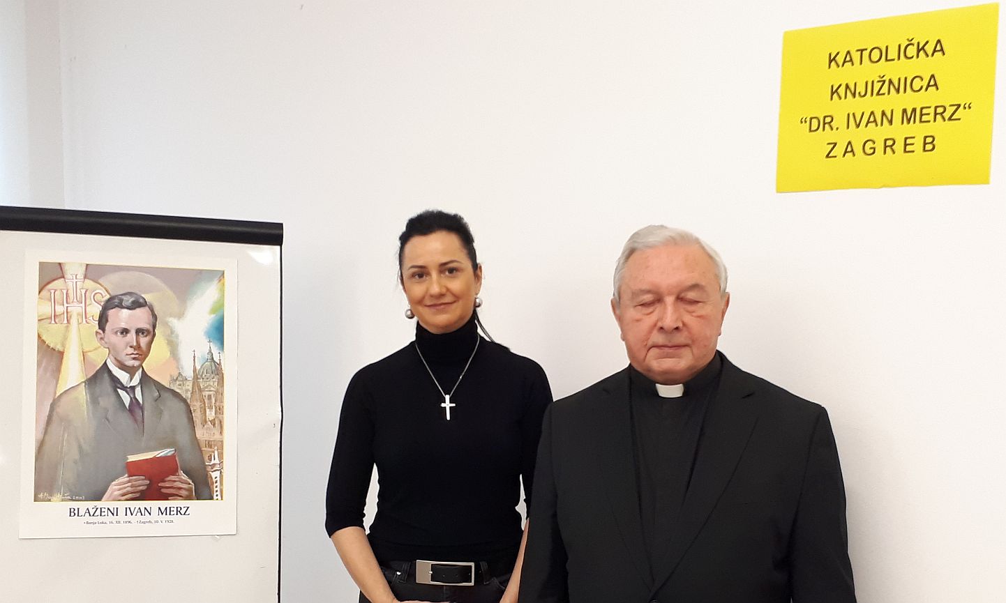 Otvorena "Katolička knjižnica dr. Ivan Merz" u Knjižnici Fakulteta ...