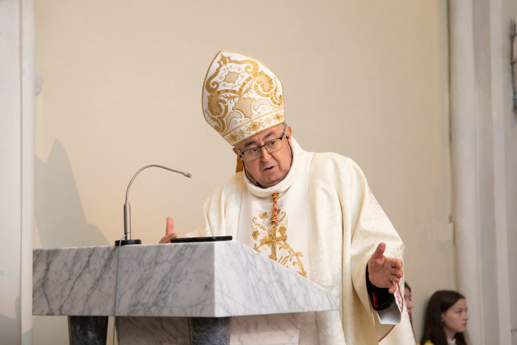 Kardinal Vinko Puljić: "Samo s plemenitim majkama naš narod ima ...