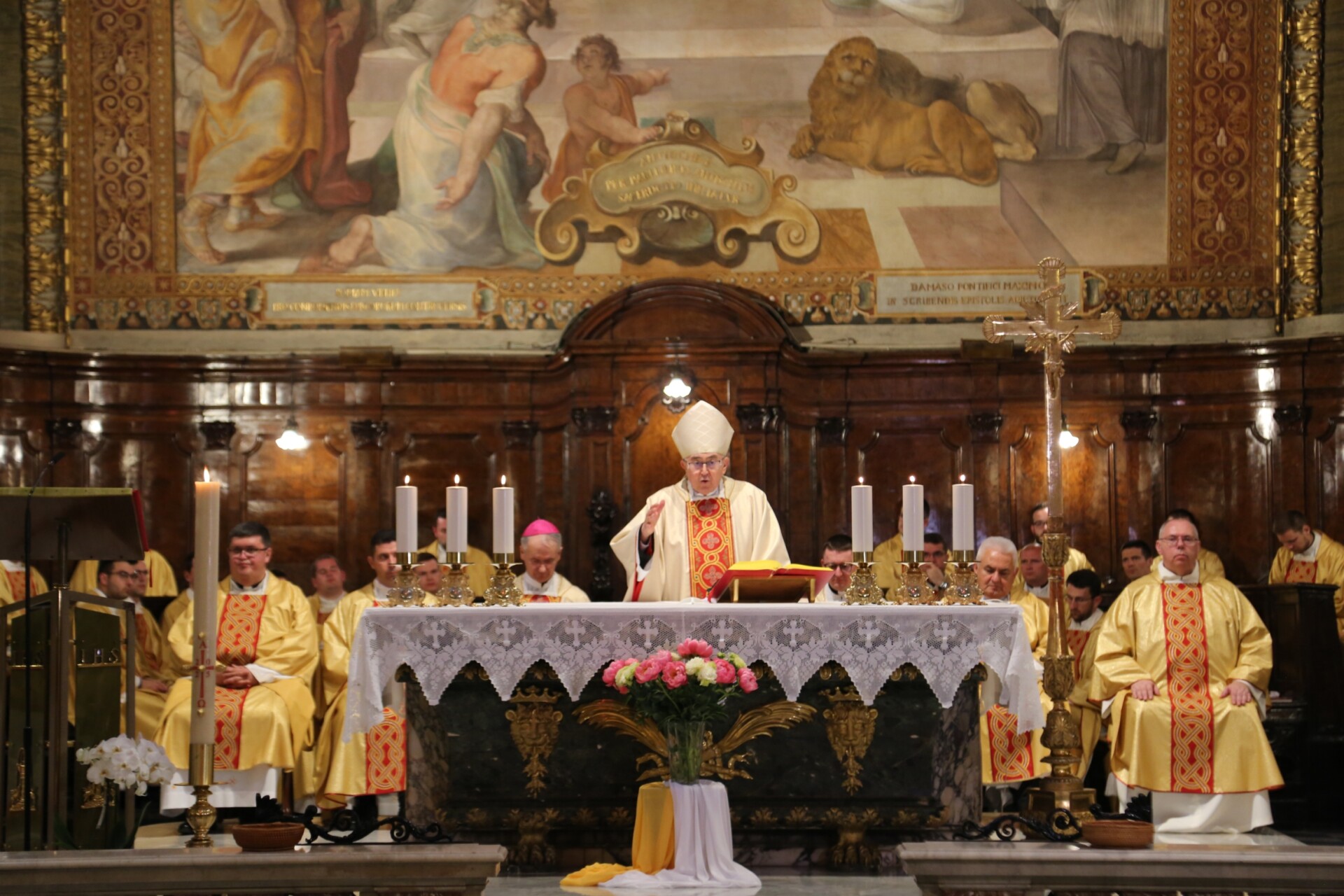 Misa zahvalnica u Rimu: Hrvati u molitvenom zajedništvu za papu Lava ...